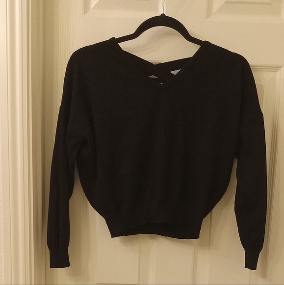 Sweaters | Cute Criss Cross Back Sweater | Poshmark